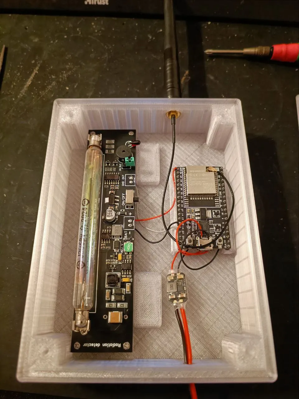 Radiation sensor enclosure for GGreg20_V3 + ESP32 by ShuregMakerWorld ...