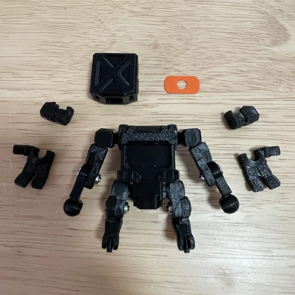 HAN Titan-5 M.A.X movable Mecha - Free 3D Print Model - MakerWorld
