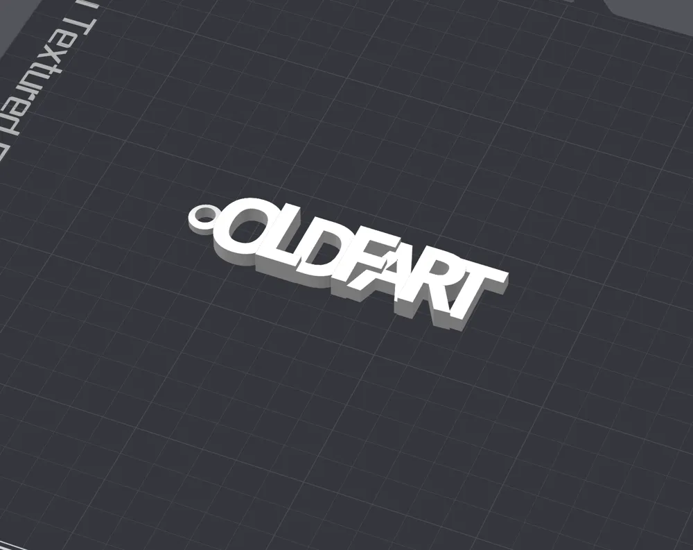 Old Fart Key Ring /Key Chain by delibelli - MakerWorld