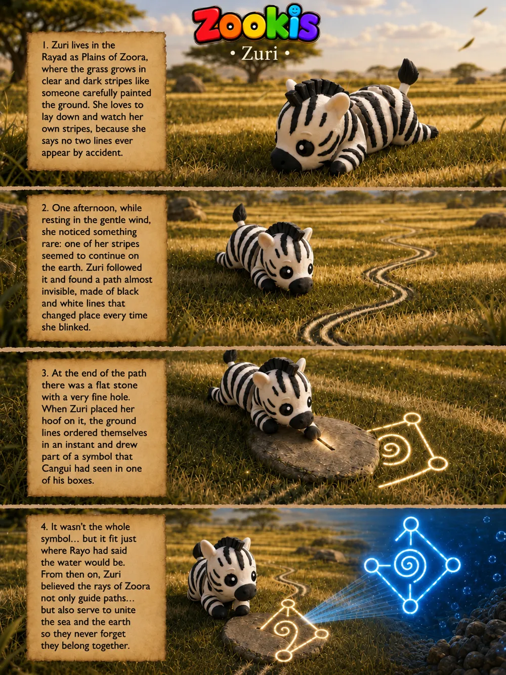Zookis - Zuri (zebra) #28 - Modello di stampa 3D gratuito - MakerWorld