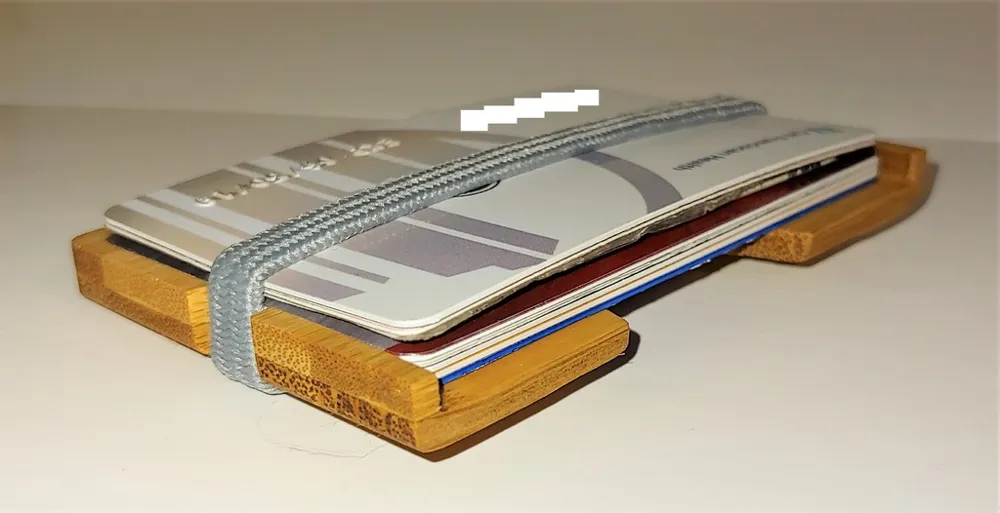 2D/3D Parametric Slim Wallet for 3D Printer/CNC Router/Laser by Matthew ...