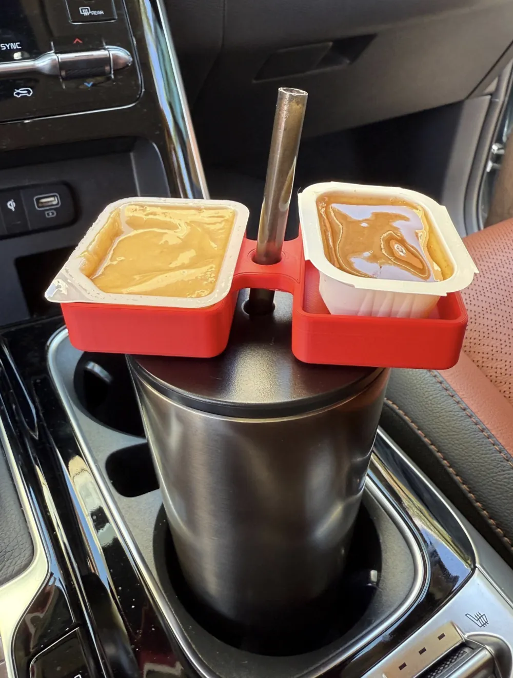 Sauce Holder for Drinks - Free 3D Print Model - MakerWorld