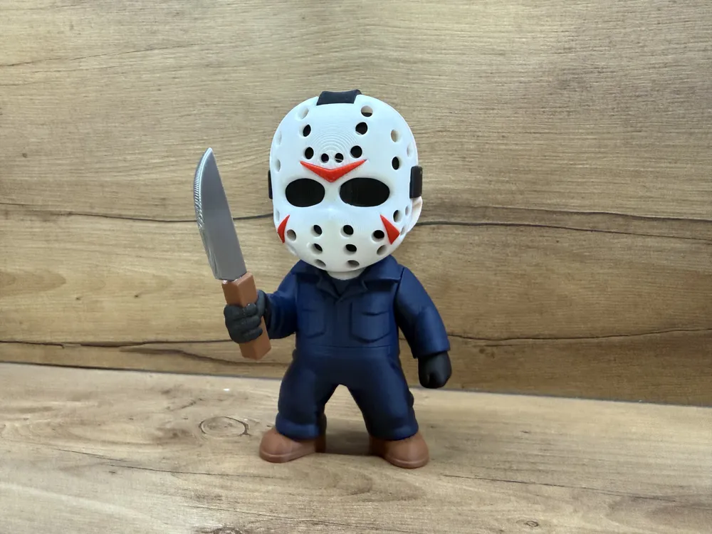 Jason multipart senza AMS da mika MakerWorld: Scarica Modelli 3D Gratuiti