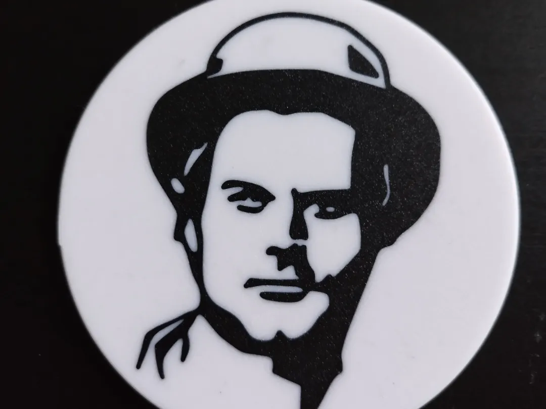 Terrence Hill Coaster - Free 3D Print Model - MakerWorld