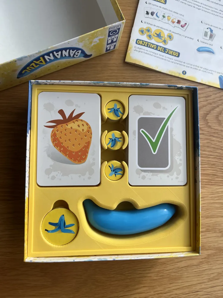 Banana Azul (Blue Banana) BoardGame Insert by Billy_maker MakerWorld ...