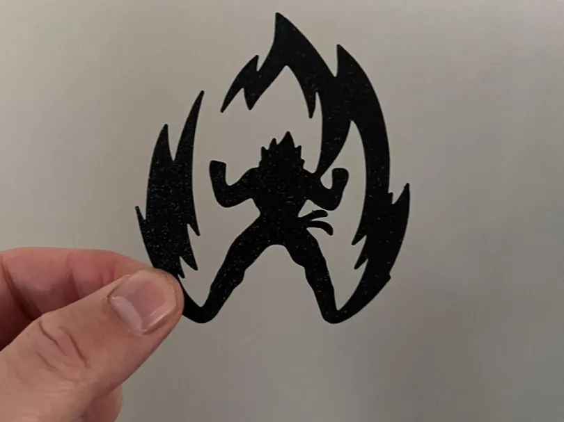 Goku Silhouette by Artist3d - MakerWorld