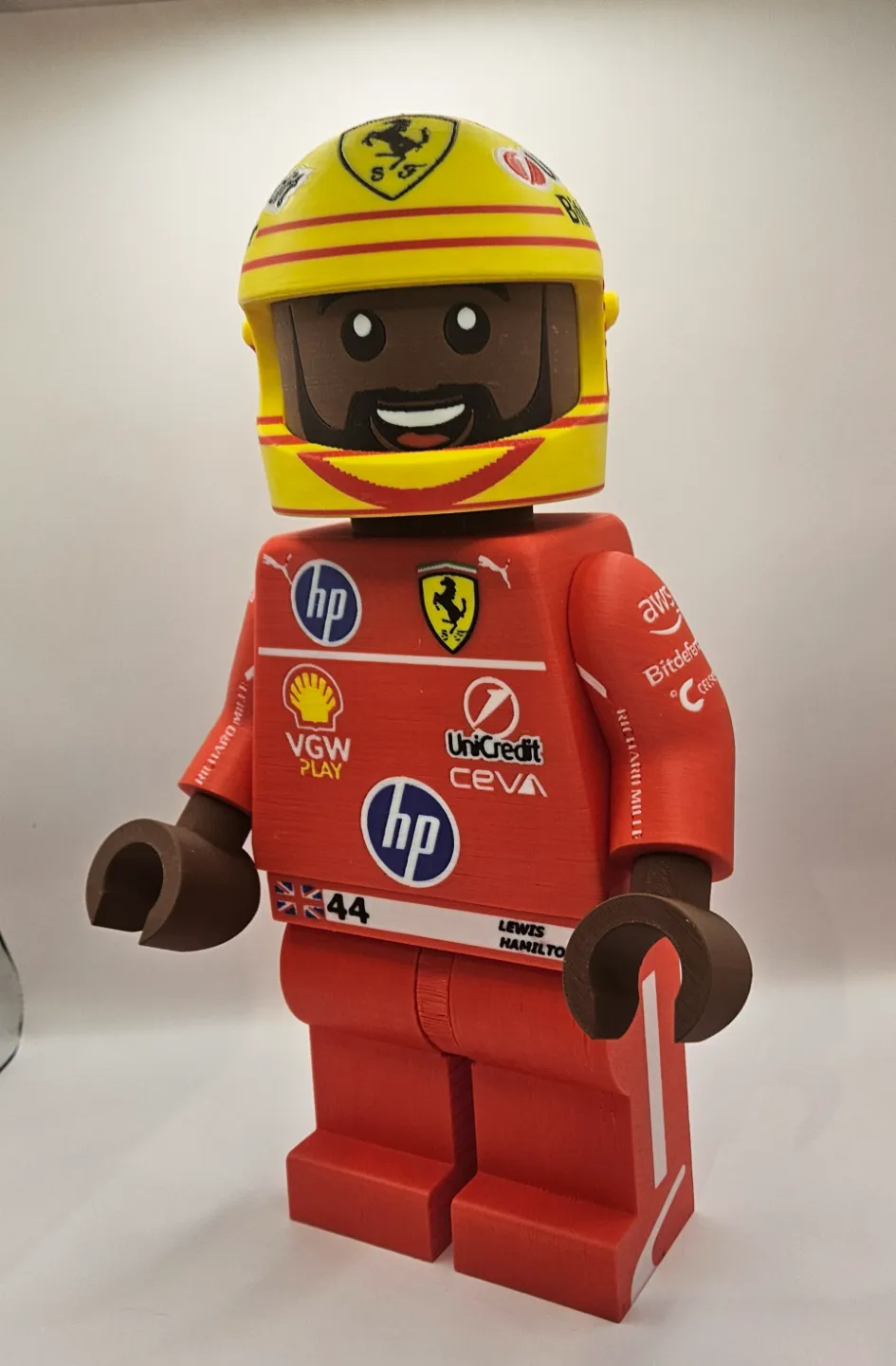 Lewis Hamilton Ferrari F1 2025 Gros Cube par p666buc - MakerWorld