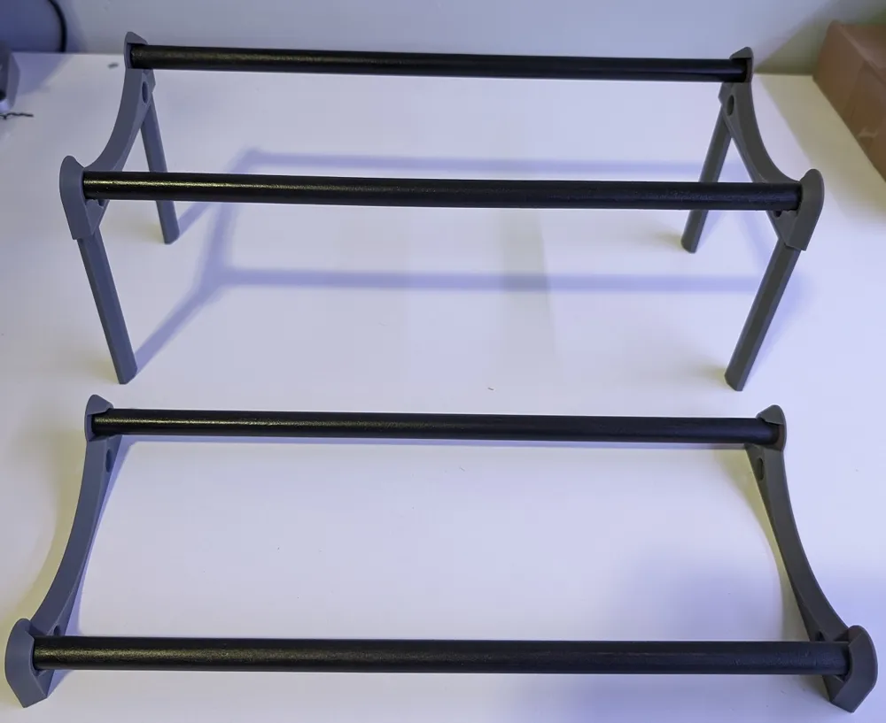 Dowel Filament Racks by IanCantDraw - MakerWorld