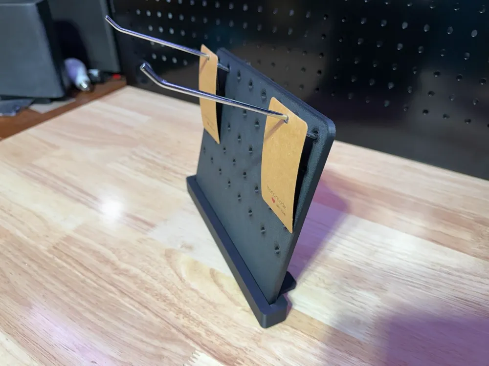 Countertop Pegboard Display by BigChris - MakerWorld