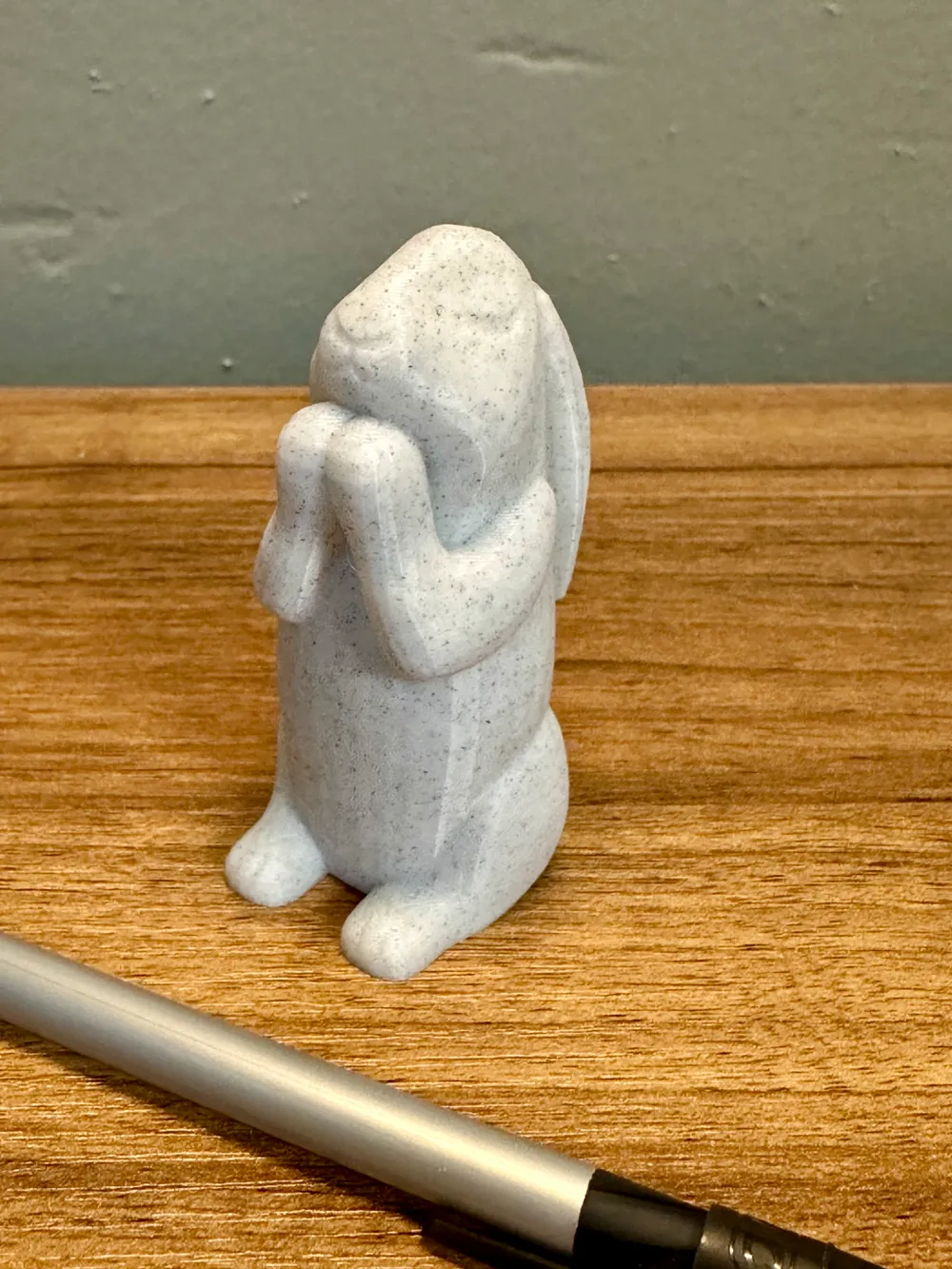 3" Bunny Rabbit Praying Statue Lord Sky Remixed by The Gooser - MakerWorld