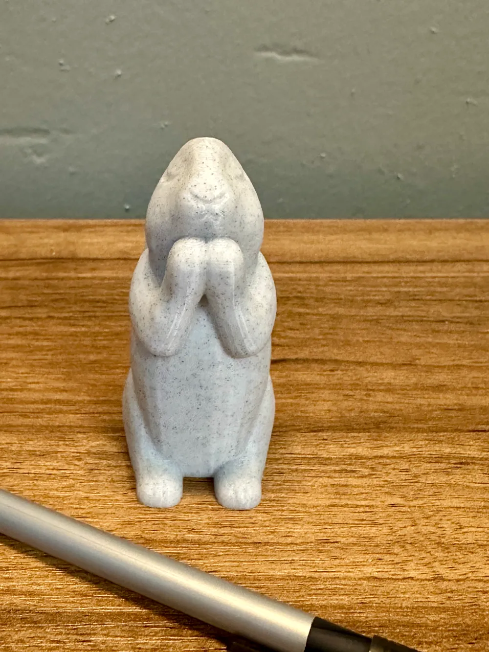 3" Bunny Rabbit Praying Statue Lord Sky Remixed by The Gooser - MakerWorld
