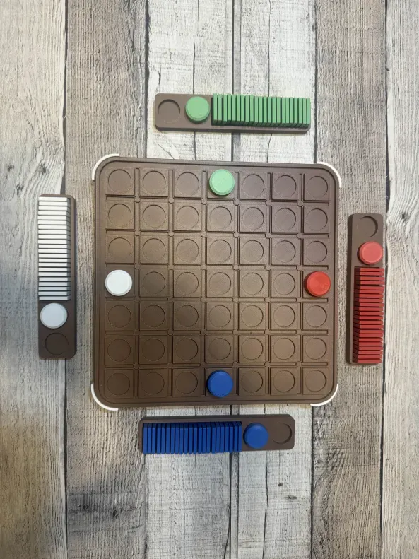 The Wall Rhythm Board Game - Free 3D Print Model - MakerWorld