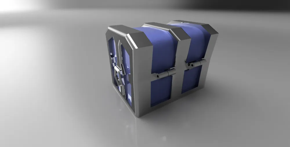 Fortnite Rare chest with locking mechanism - Free 3D Print Model ...