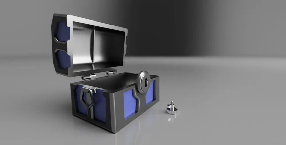 Fortnite Rare chest with locking mechanism by Special Printing Services ...