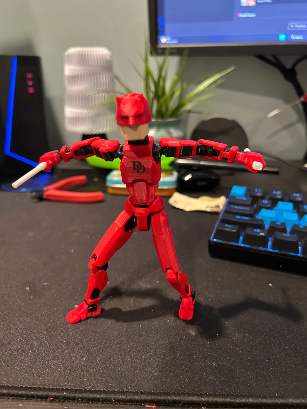 Daredevil Dummy 13 Remixed by Pat Goon MakerWorld: Download Free 3D Models