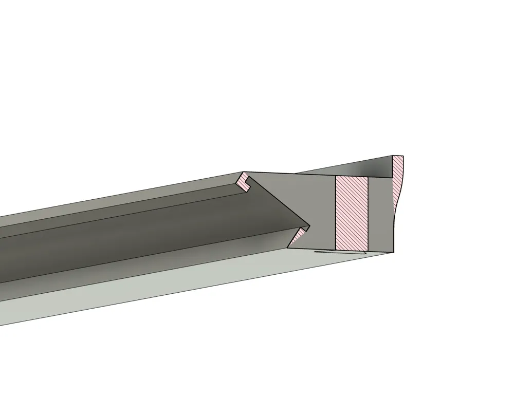 P1S LED Riser for 10mm LED strip by Skylake Labs - MakerWorld