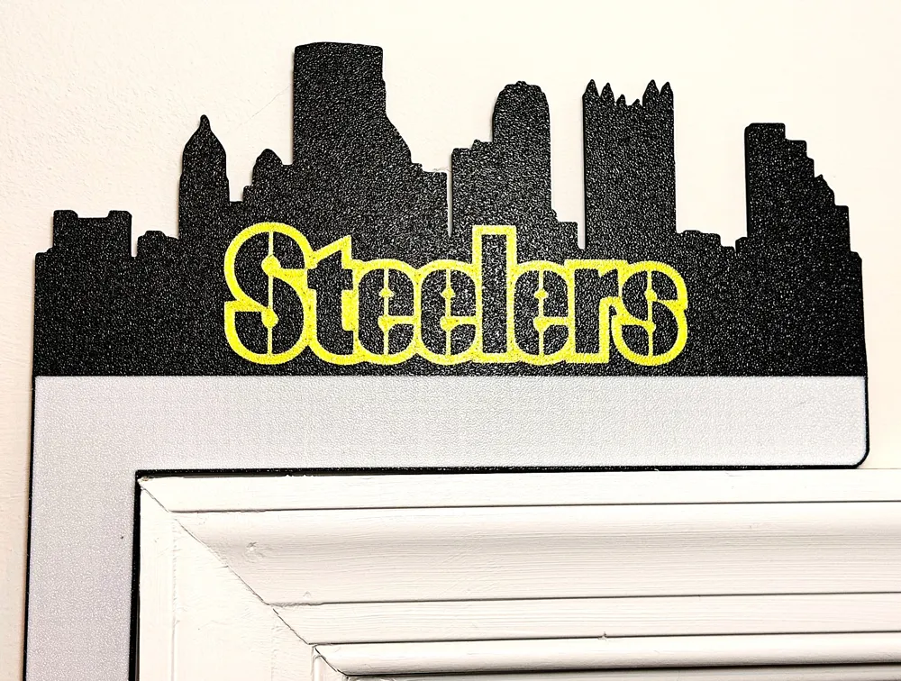 Steelers-Inspired Door Corner - Free 3D Print Model - MakerWorld