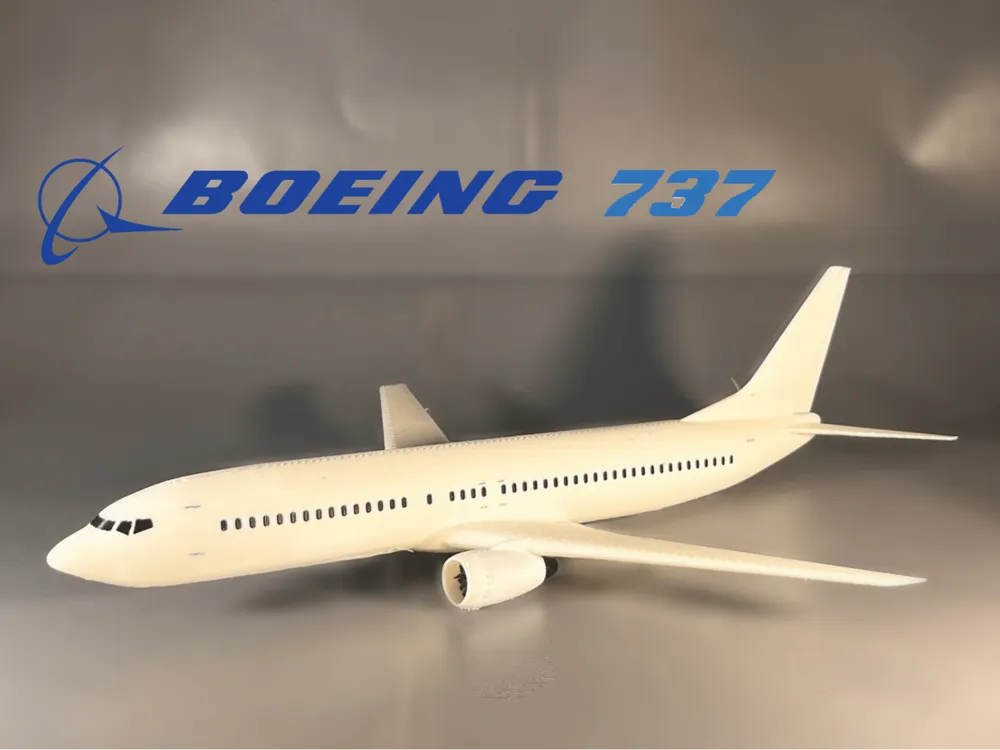 Boeing 737-800 / Print-In-Place - Free 3D Print Model - MakerWorld