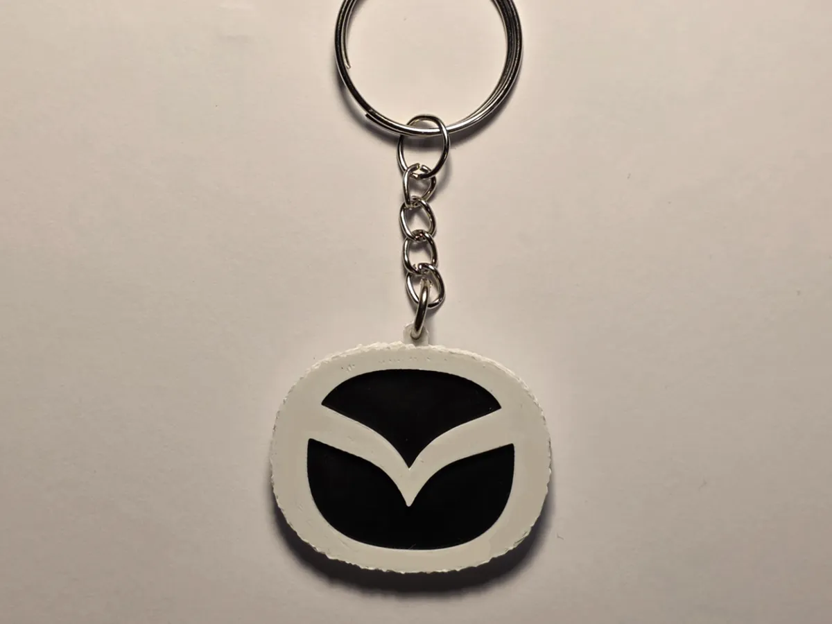 Mazda keychain - Free 3D Print Model - MakerWorld
