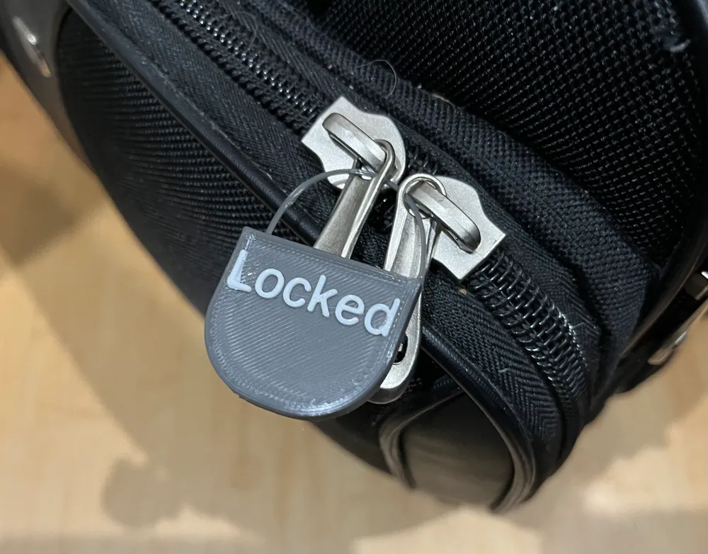 One Time disposable Lock Einwegschloss by Moon-extinguisher - MakerWorld