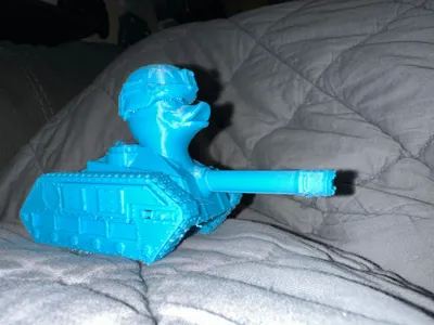 Tactical Duck Tank Remixed by mgrimes MakerWorld: Download Free 3D Models