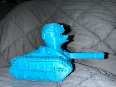 Tactical Duck Tank Remixed by mgrimes MakerWorld: Download Free 3D Models