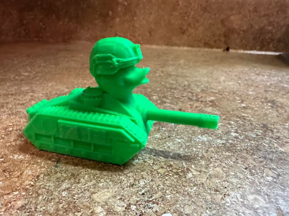 Tactical Duck Tank - Free 3D Print Model - MakerWorld