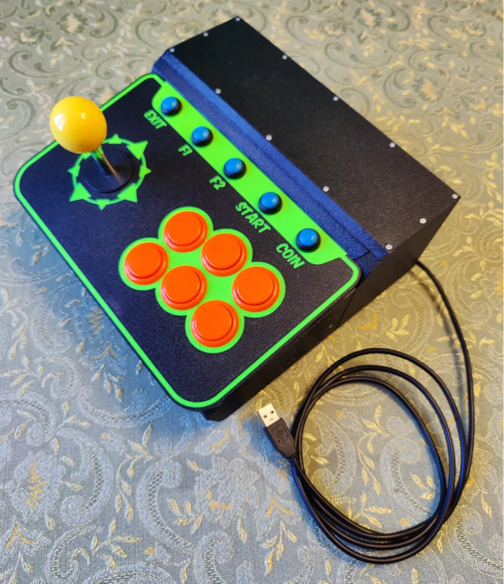 3DMAC - USB Arcade Stick (for 2nd Player) by CabLab - MakerWorld