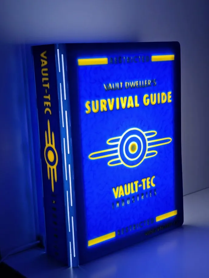 2-in-1 VAULT DWELLER'S SURVIVAL GUIDE by G__W__ - MakerWorld