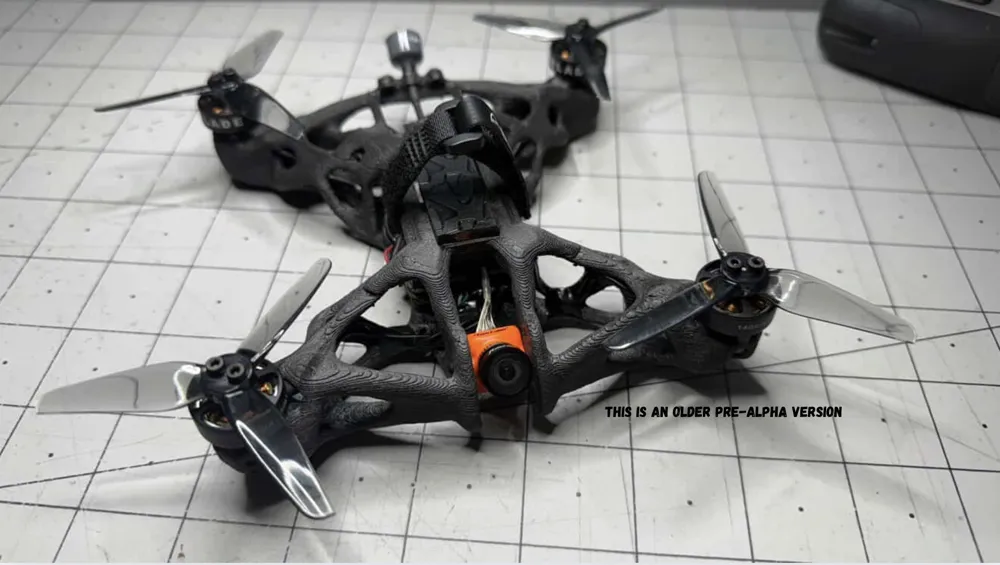 [ALPHA] Manafly 3" FPV Drone Frame - Free 3D Print Model - MakerWorld