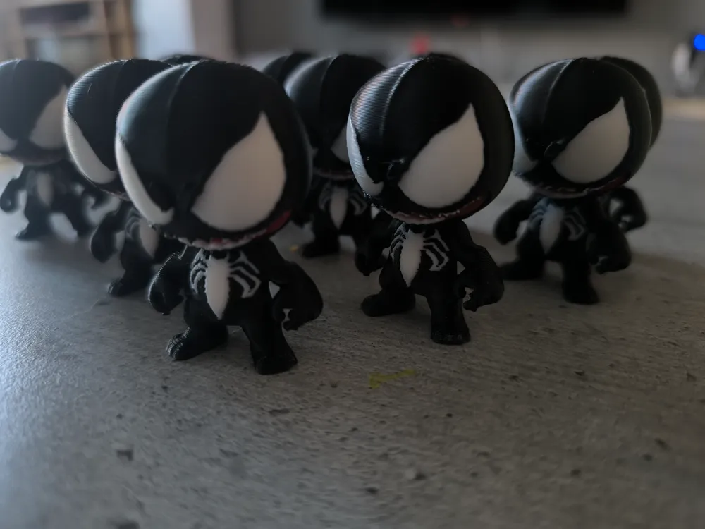 Venom - keychain by Frontx MakerWorld: Download Free 3D Models