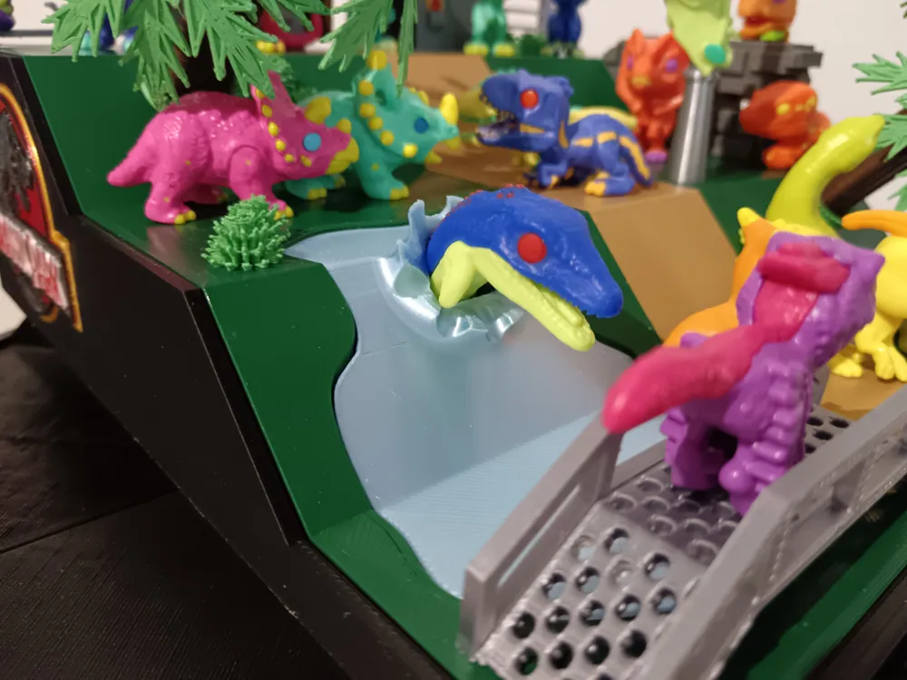 Jurassic World Funko Pop Kinder Dinosaur Diorama - Free 3D Print Model ...