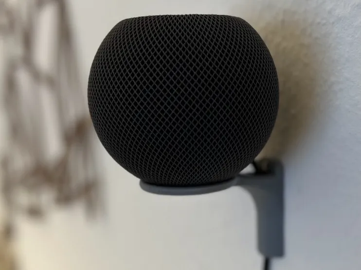HomePod mini wall mount removable cable by Karl XXX - MakerWorld