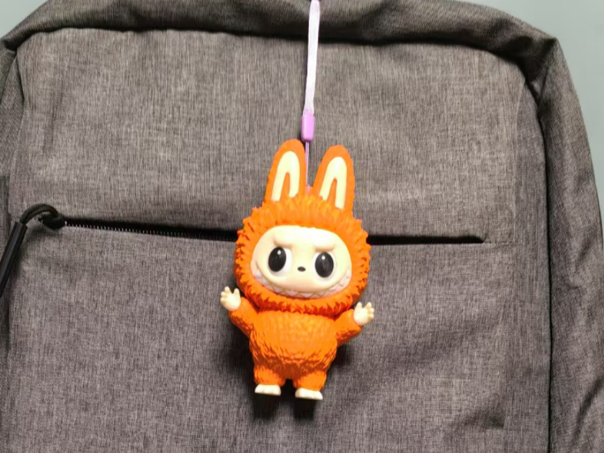 Small, lanyard-ready Labubu by SmartFish MakerWorld: Download Free 3D ...