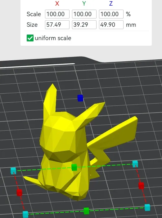 Pikachu - low poly (pokemon) by Jefflynn - MakerWorld