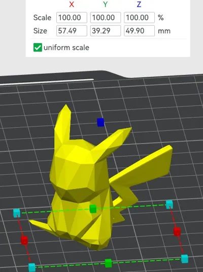 Pikachu - low poly (pokemon) by Jefflynn - MakerWorld