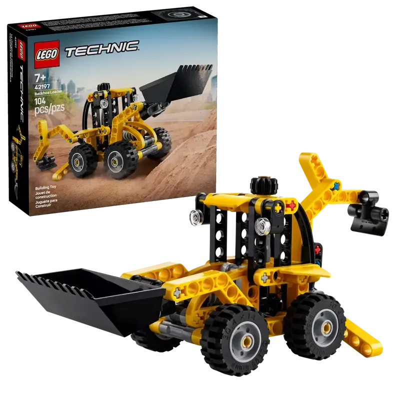 L_ego Backhoe Loader All Parts #42197 - Free 3D Print Model - MakerWorld