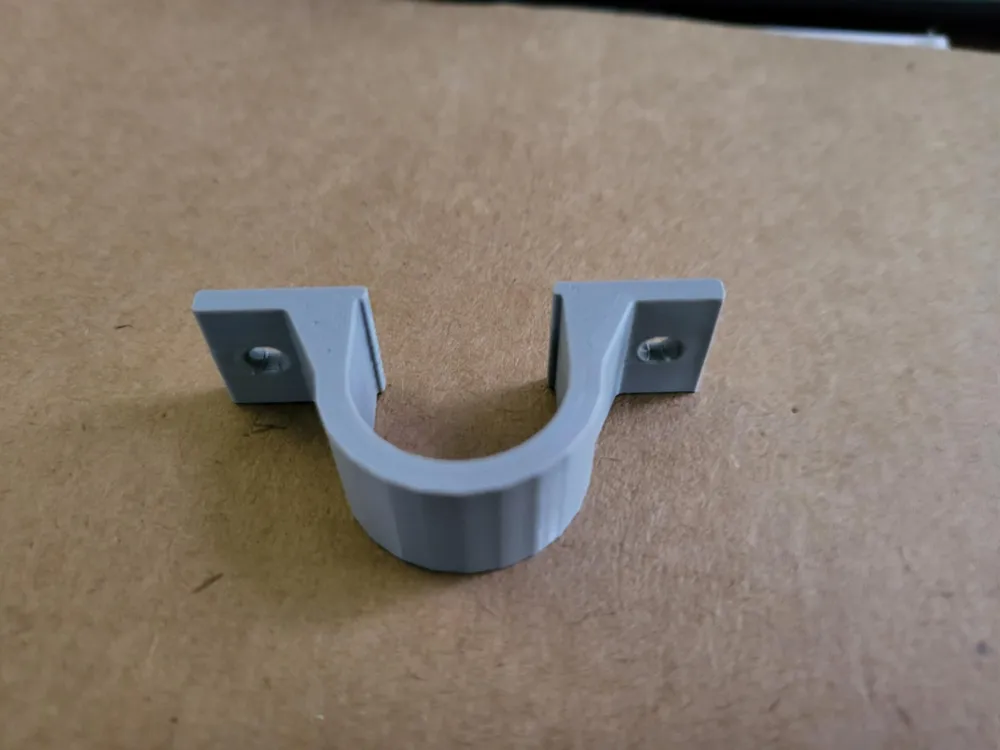 PVC Pipe bracket/mount for 1/2" PVC by FanForgeGifts, LLC MakerWorld ...