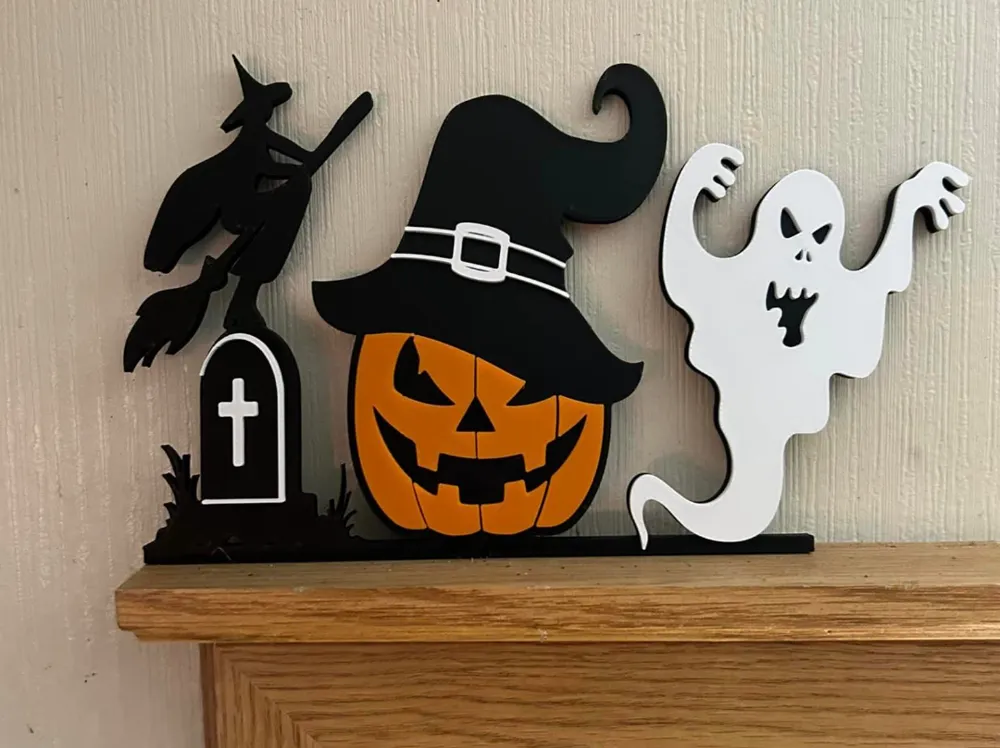 Spooky Halloween Scene. by dugy58 - MakerWorld