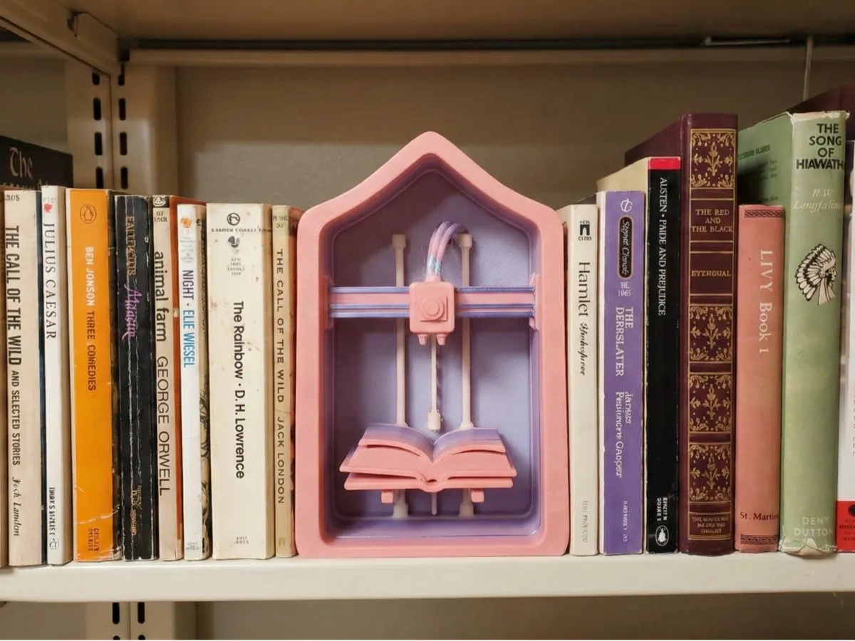 3D printer Book Nook - Free 3D Print Model - MakerWorld