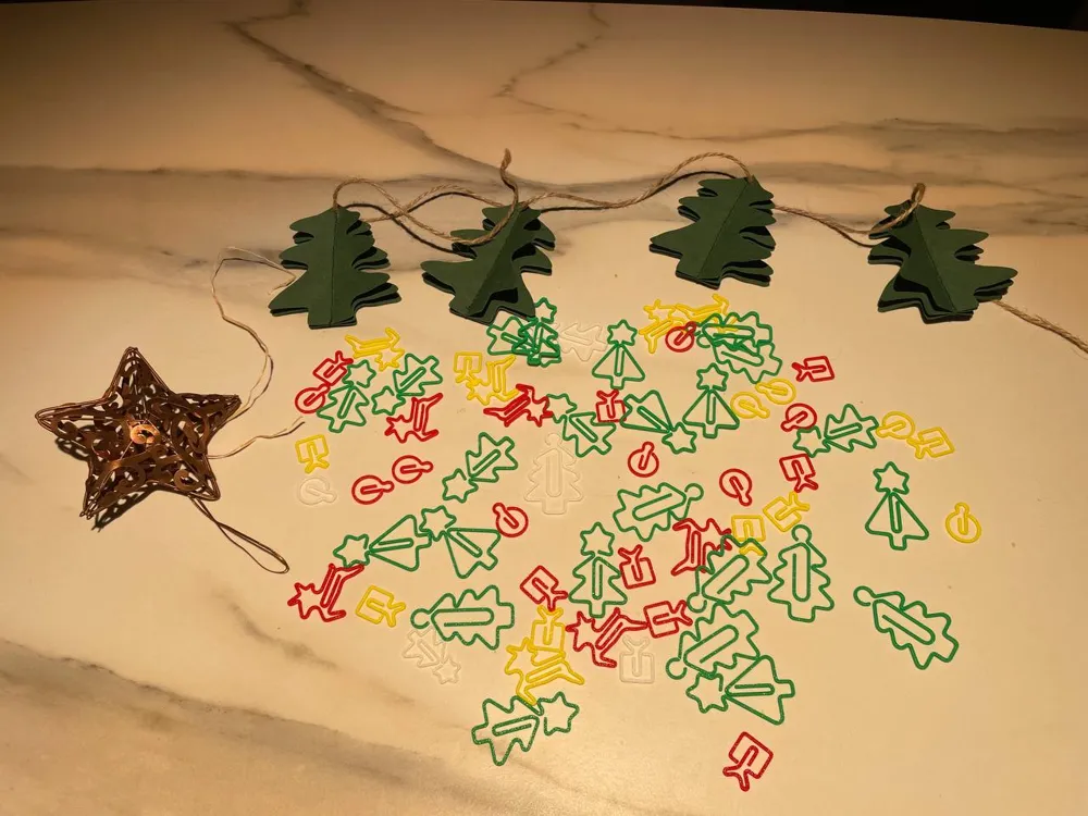 Christmas paper clips by lorenzo_maker - MakerWorld