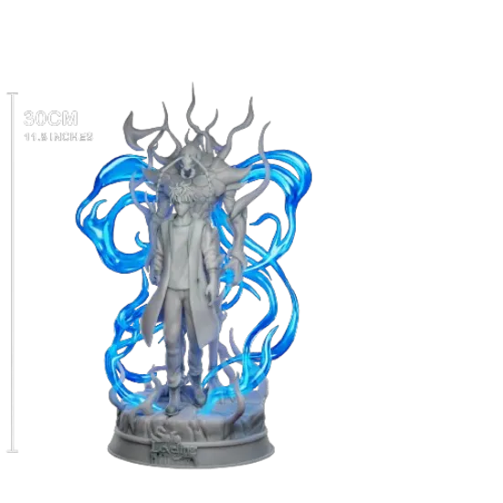 Solo Leveling - Sung Jin-Woo and Beru Figure by ShaqDaddyLong - MakerWorld