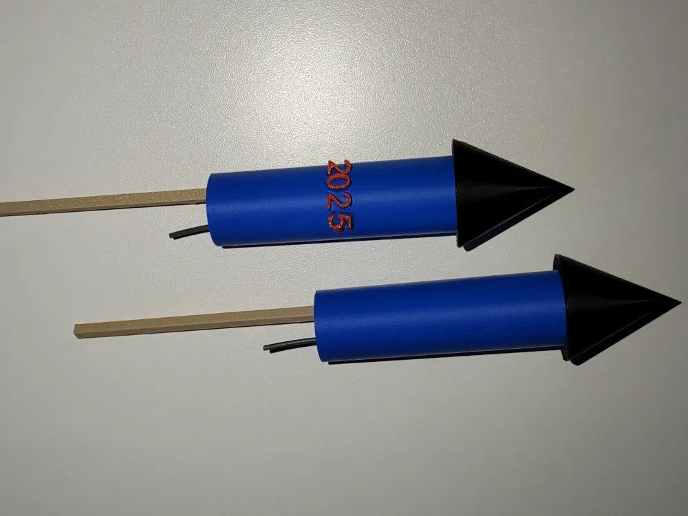 Firework Rockets [2 Variants] by Toast MakerWorld: Download Free 3D Models