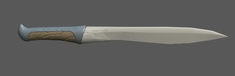 Dune Crysknife 2021-24 Remixed by 3DMN MakerWorld: Download Free 3D Models