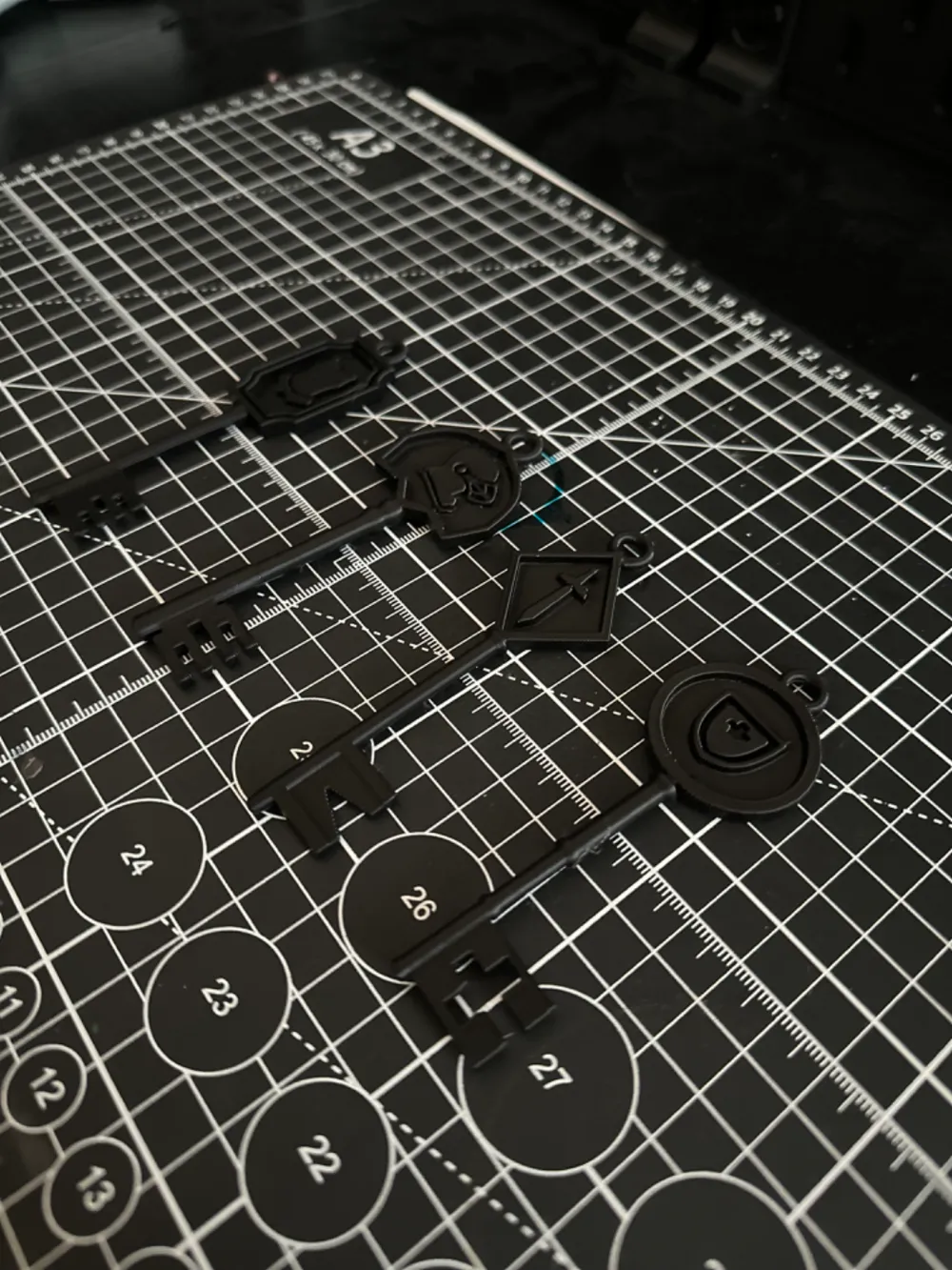 Resident Evil Mansion Keys Remixed by TAH3DGeek - MakerWorld