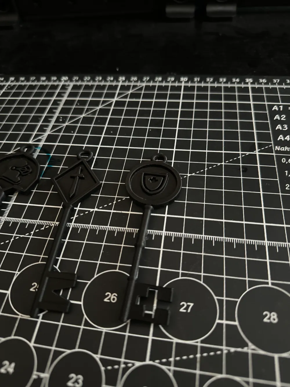 Resident Evil Mansion Keys Remixed by TAH3DGeek - MakerWorld