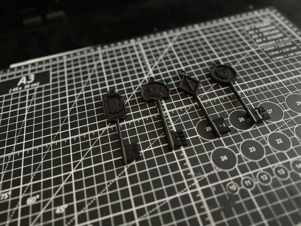 Resident Evil Mansion Keys Remixed by TAH3DGeek - MakerWorld