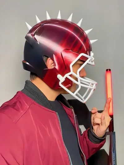 Wearable Football Helmet – PUNK & Standard - Free 3D Print Model ...