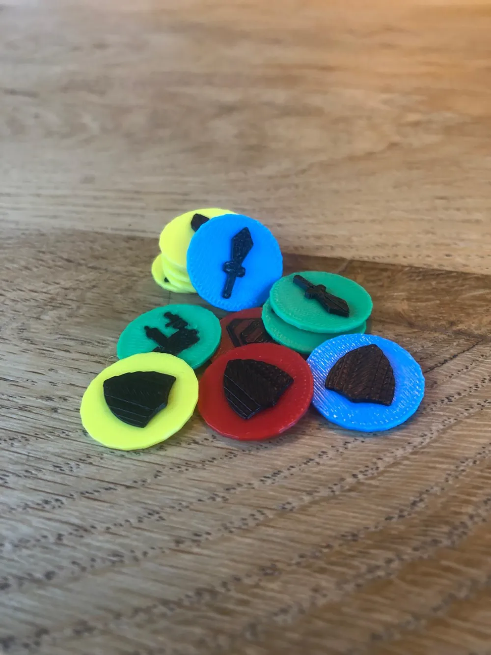 Board game (prototype) tokens by Toos11 - MakerWorld