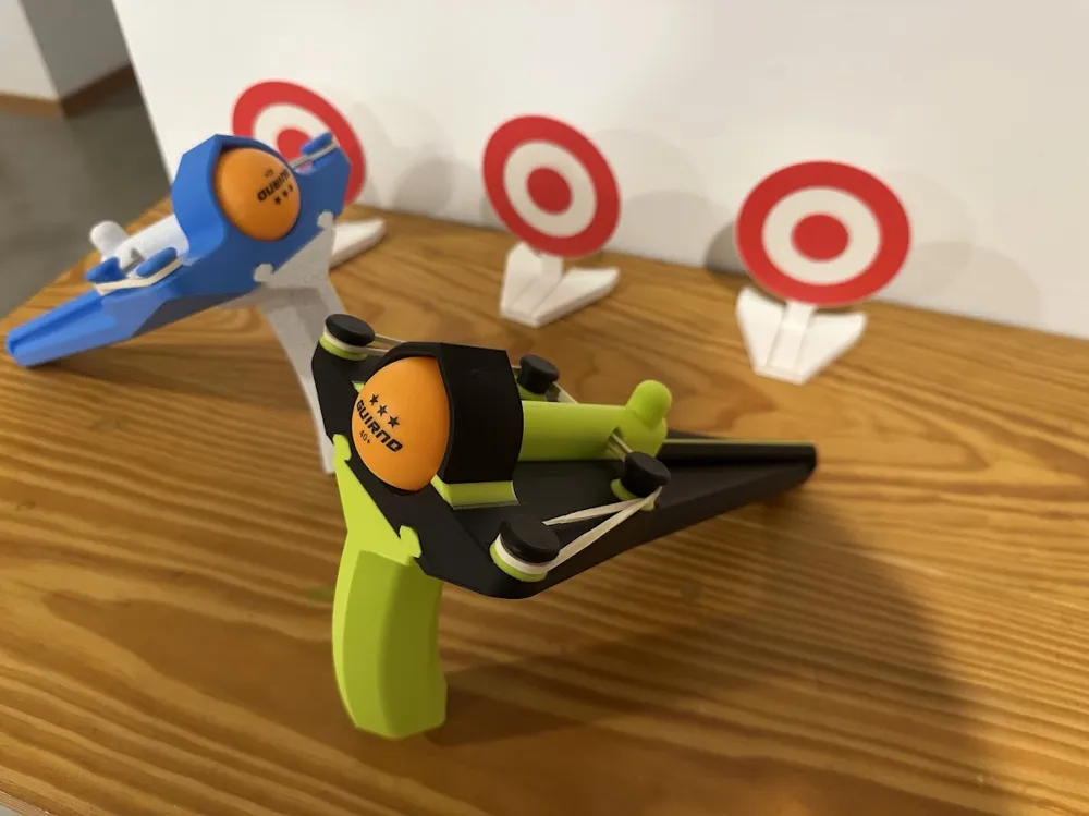 Ping Pong Launcher - Free 3D Print Model - MakerWorld